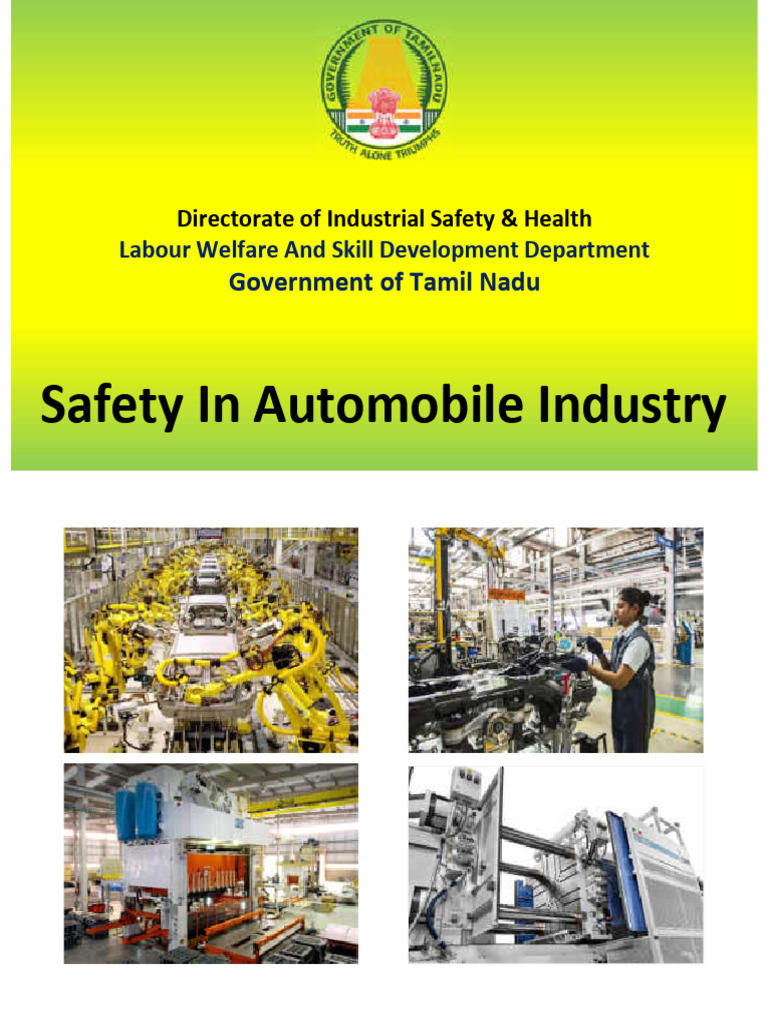 Safety in Automobile Industry | PDF | Personal Protective Equipment ...