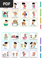 Secuencia - para - Ir - Al - Baño Pictogramas | PDF