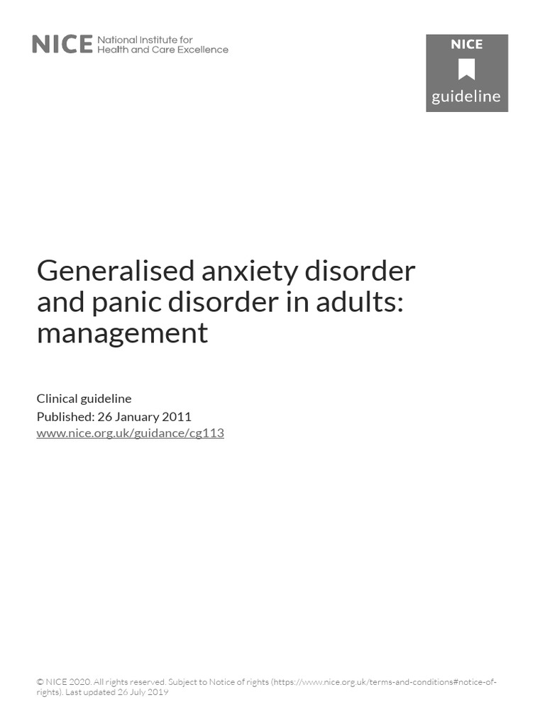 TRASTORNO-DE-ANSIEDAD-GENERALIZADA-Y-TRASTORNO-DE-PANICO-NICE | PDF ...