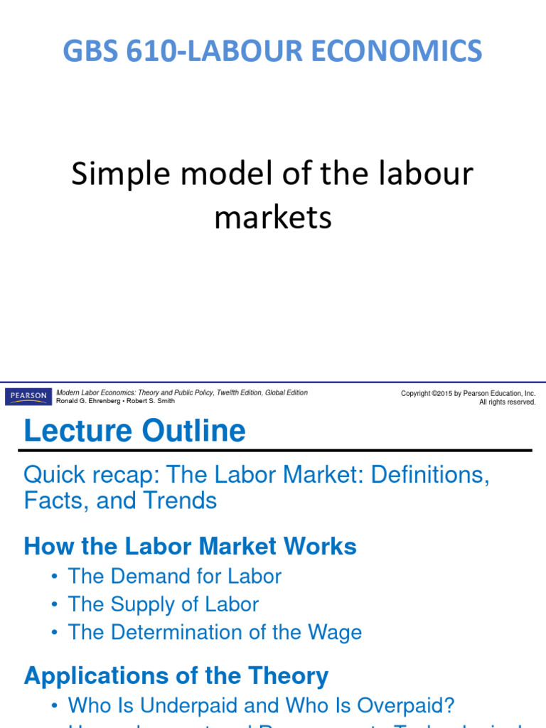 Topic 2 | PDF | Labour Economics | Economics