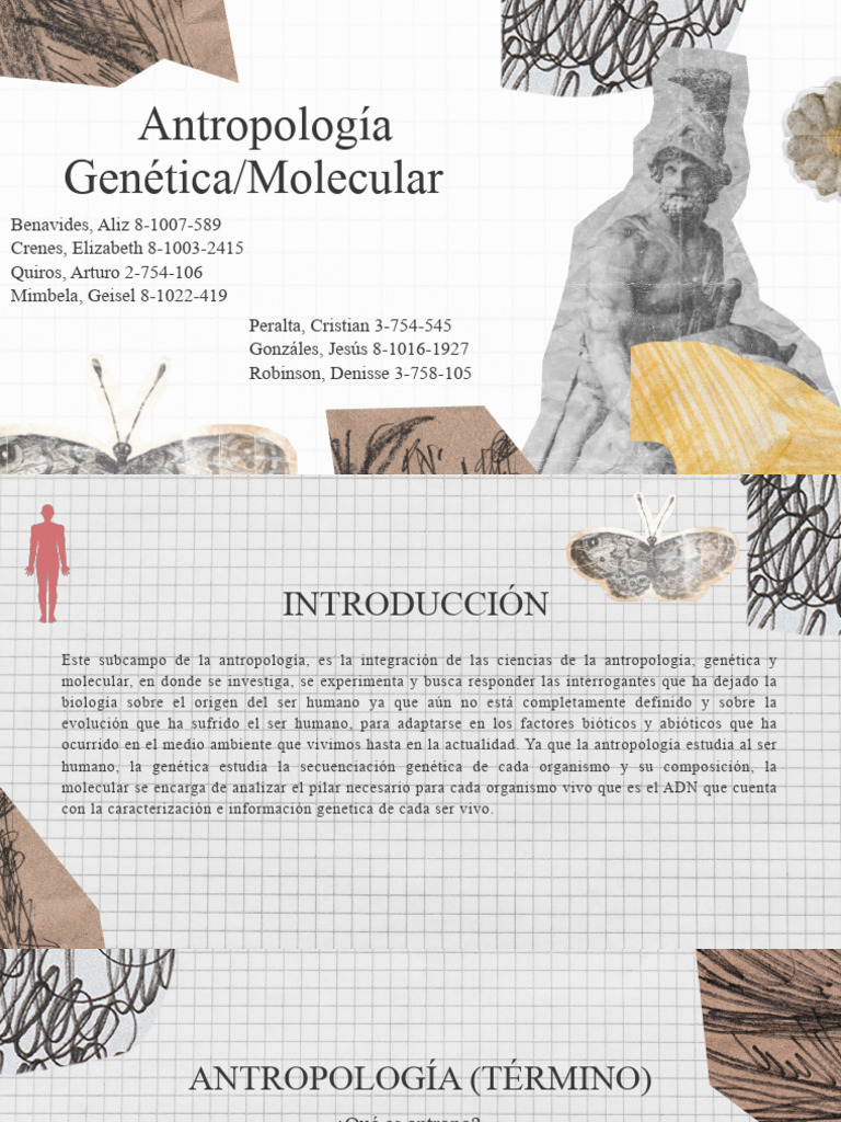 Antropología Genética y Molecular | PDF | Antropología | Adn