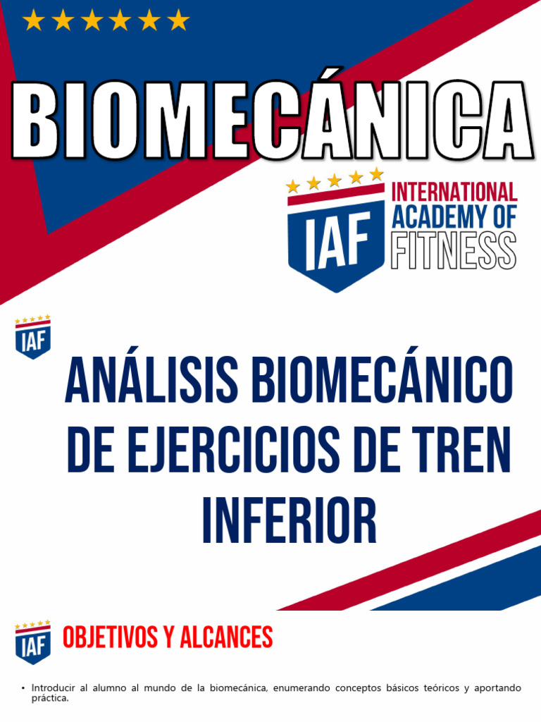 BIOMECÁNICA ORIENTADA A EJERCICIOS DE TREN INFERIOR - Prof Santiago ...