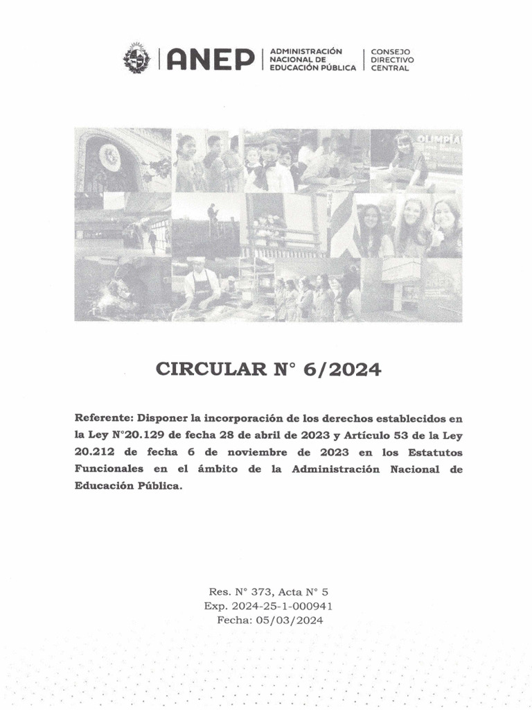 Circular 6-24 | PDF