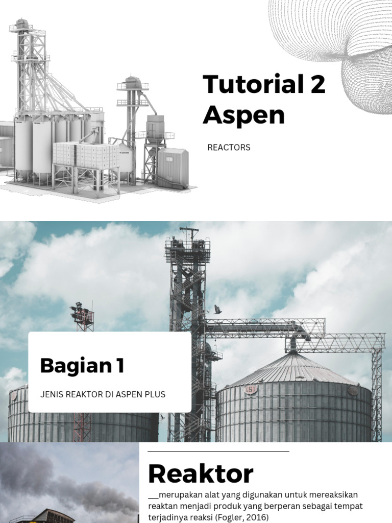 Jenis Reaktor di Aspen Plus: Panduan Lengkap | PDF