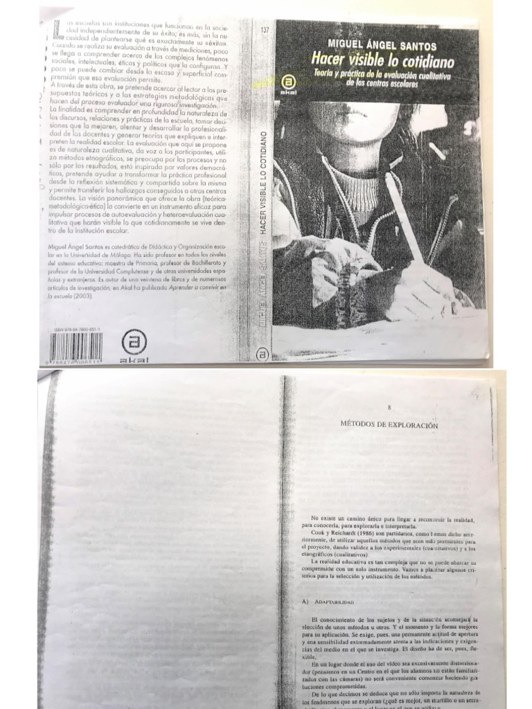 M A Santos HACER VISIBLE LO COTIDIANO | PDF