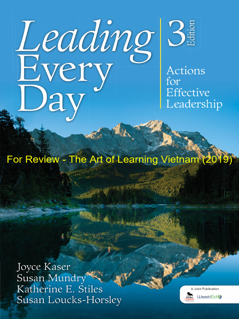 Leading Every Day 3e - T | PDF | Leadership | Learning