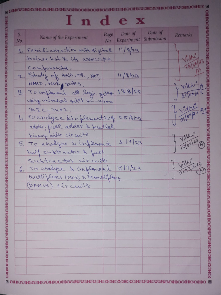 DD Experiments 1-4 | PDF