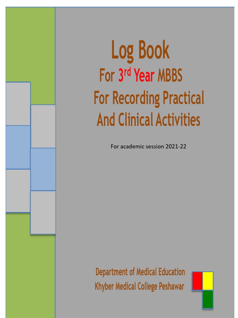 Updated Log Book For Year 3 Session 2021 22 | PDF | Physical ...
