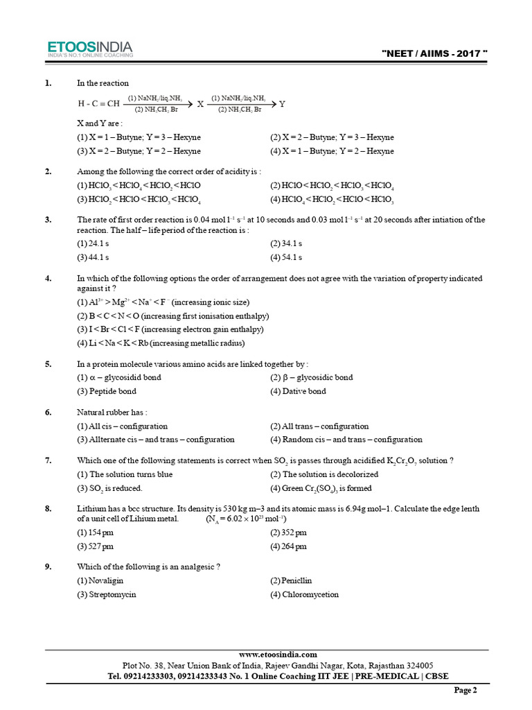 Neo Chem | Download Free PDF | Ammonia | Chemistry