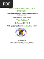 Class 12 - English Project | PDF | Social Science