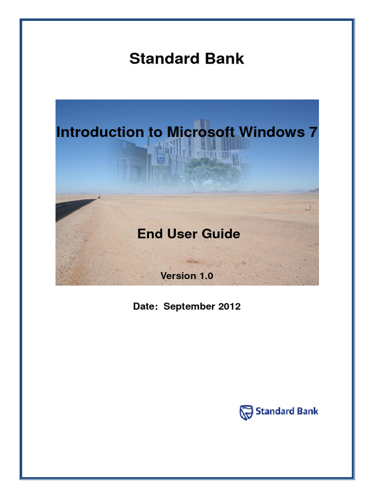 Introduction To Windows 7 Lg Pdf Computer File Window Computing