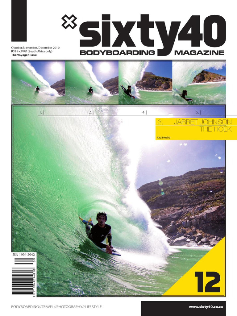 Sixty40 Bodyboarding Magazine 12 The Voyager Issue | PDF