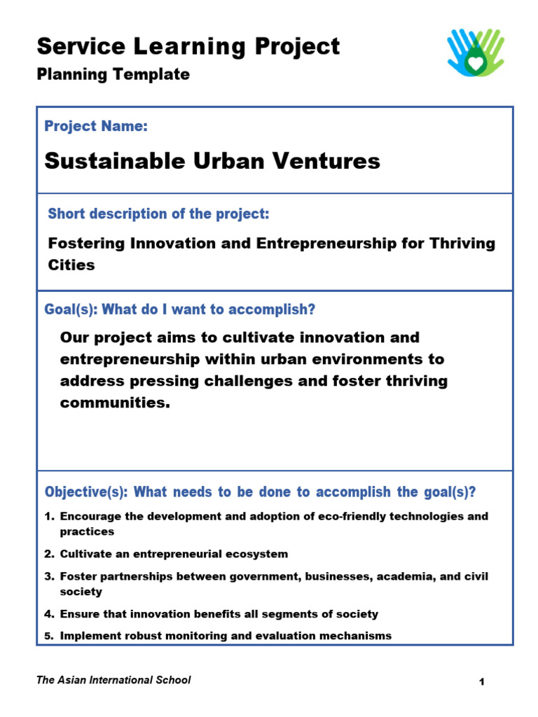 Urban Innovation for Students | PDF | Innovation | Entrepreneurship