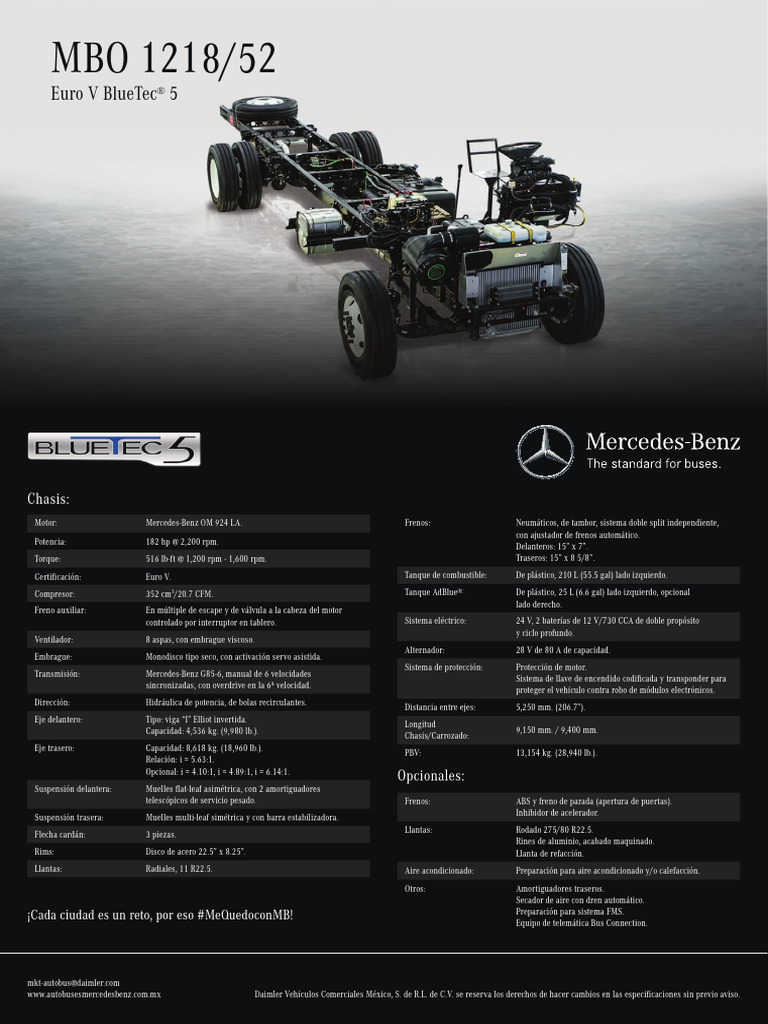 Mbo 1218 52 1 | PDF | Embrague | Eje