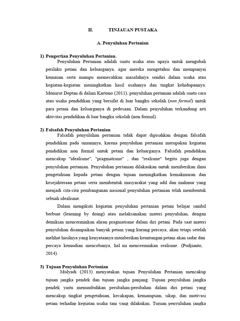 Pengertian Penyuluhan Pertanian UU 16/2006 | PDF | Ilmu Sosial ...