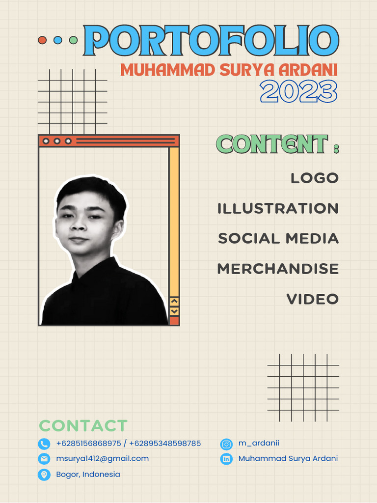 Portofolio - Muhammad Surya Ardani 2023 | PDF