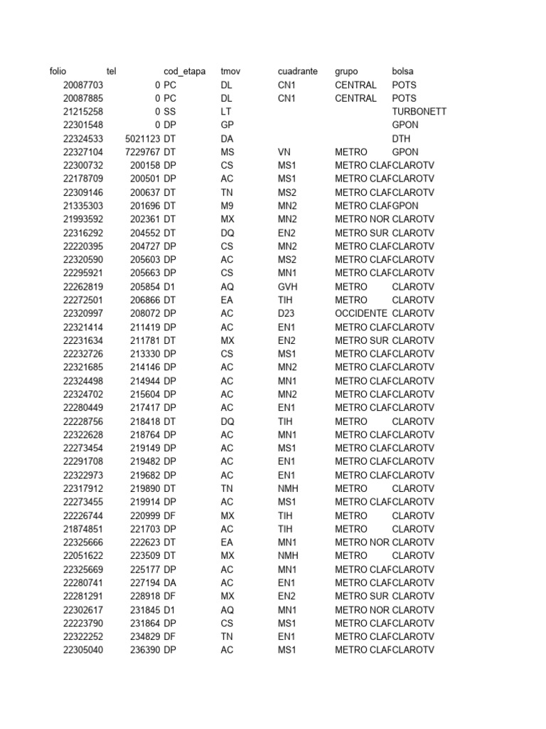 Bolsa Servicios 20240229 1825 | PDF | Technology & Engineering