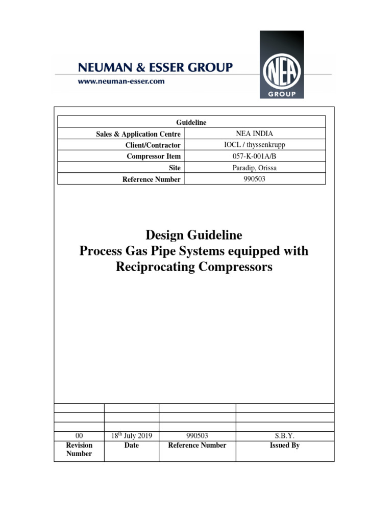Recommendations-Gas-Piping Rev - 00 | PDF | Flow Measurement | Applied ...
