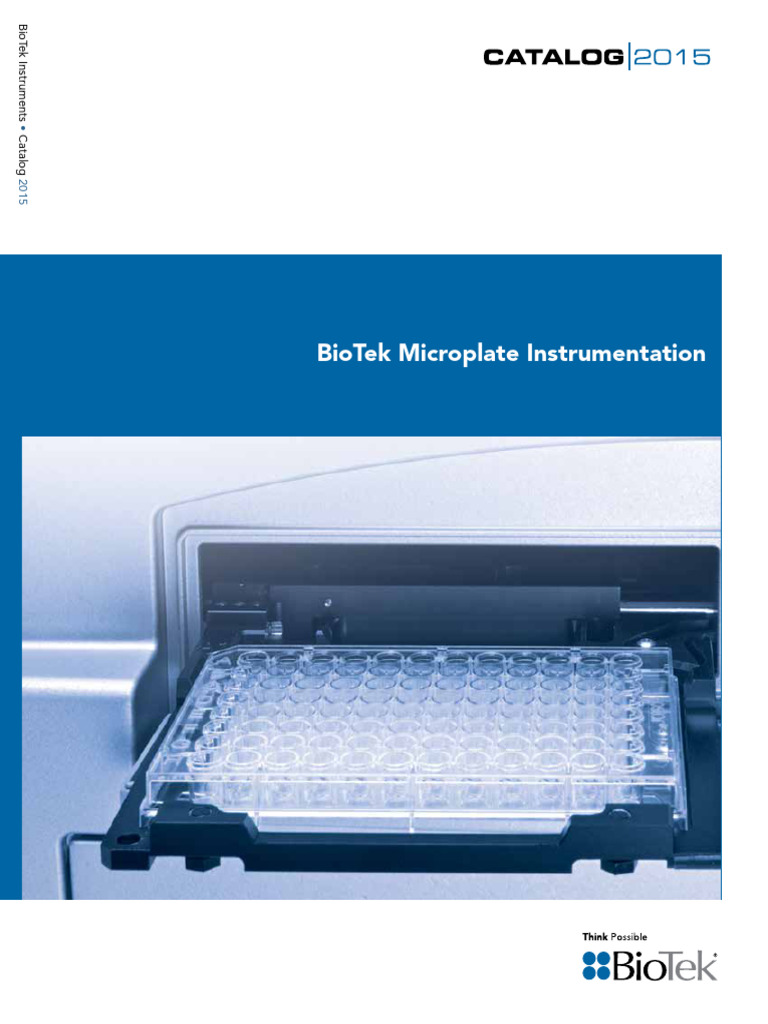 Biotek Instruments Catalog 2015 Pdf Optical Filter Scientific