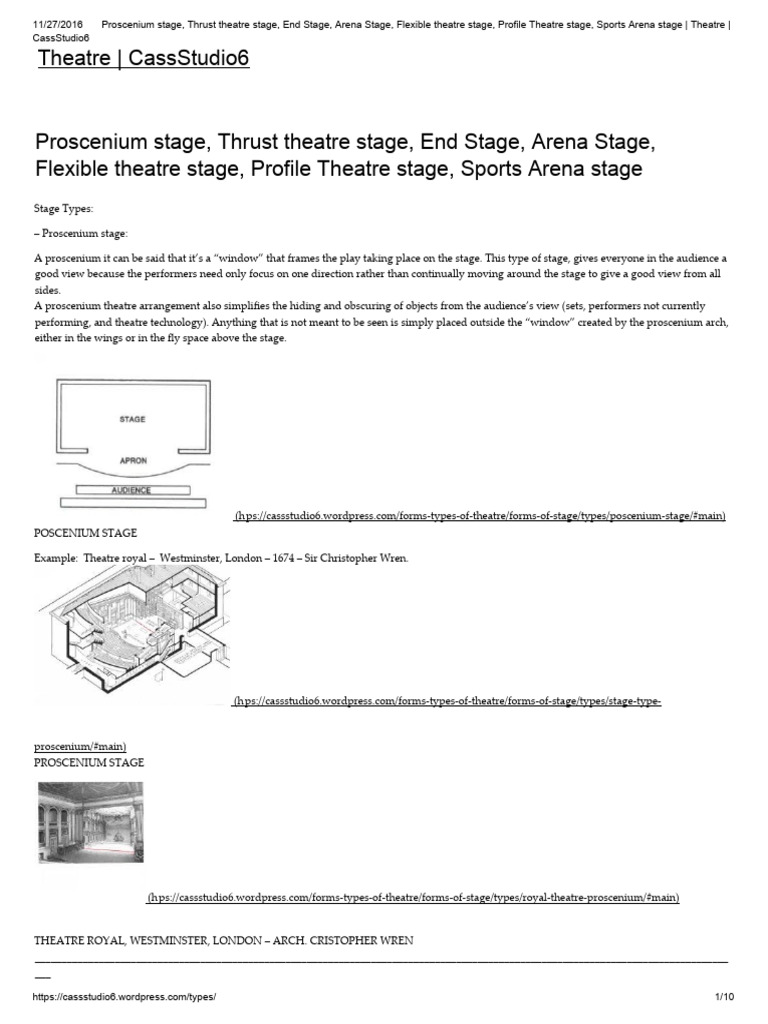 Theatre - Cassstudio6 | PDF | Oral Literature | Performing Arts