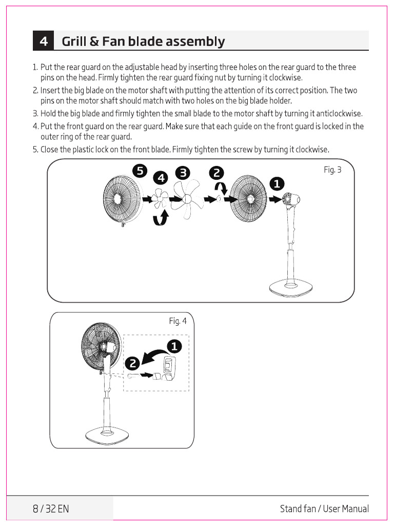 Fan User Manual-2 | PDF