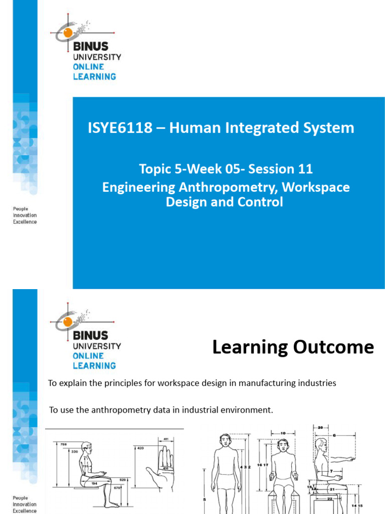 PPT5-W5-S11-PJJ TD | PDF | Anthropometry | Human Factors And Ergonomics