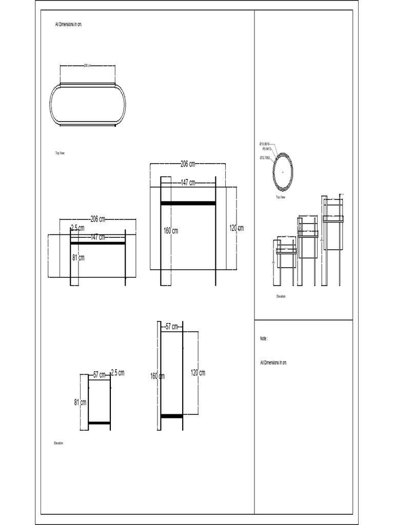 Planter Dimensions Overview | PDF