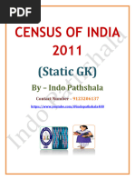 Census of India 2011 | PDF | South Asia | Asia