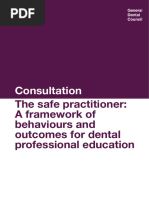 GDC Standard and The 9 Principles | PDF | Dentistry | Informed Consent
