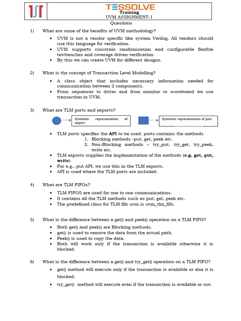 UVM TLM and Factory Concepts Explained | PDF | Class (Computer ...
