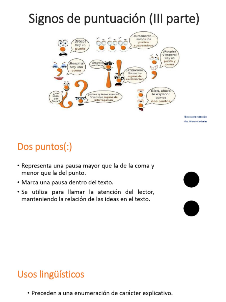 Usos y errores de signos de puntuación | PDF | Puntuación | Coma