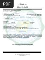 Authorization Letter Format Adhaar Exam edit | PDF