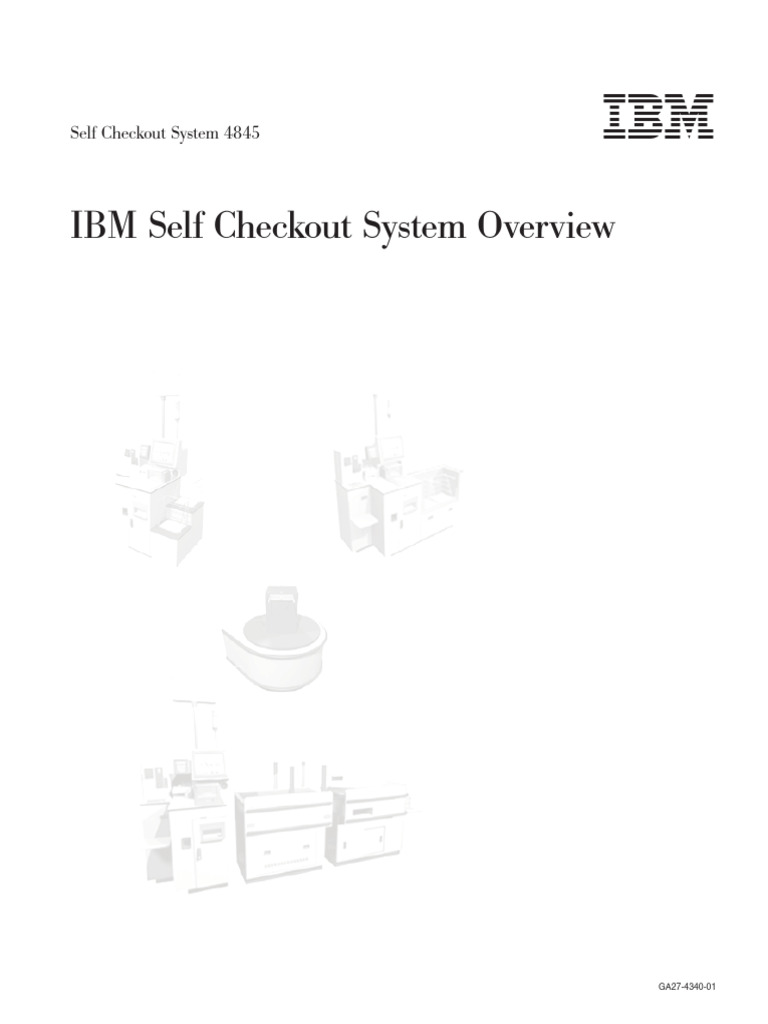 Ibm Self Checkout Systems 592 | PDF | Point Of Sale | Computer Science