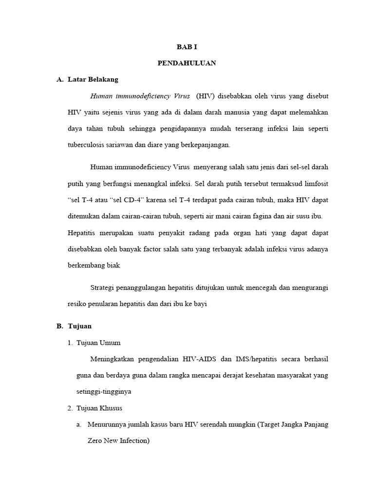 Indikator HIV AIDS | PDF