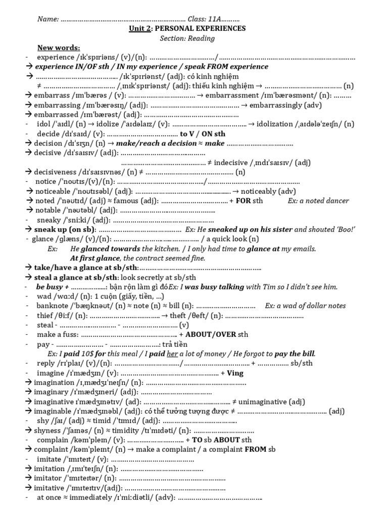 U2 - reading (A24) | PDF