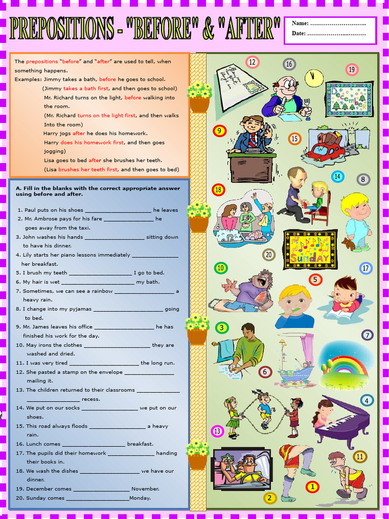 English Before and After | PDF