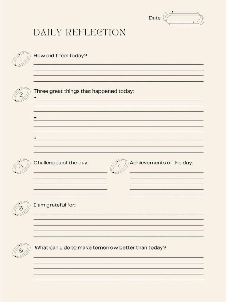 Daily Reflection | PDF