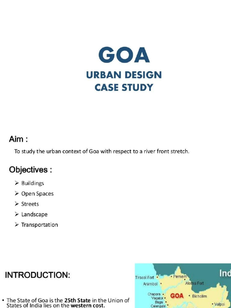 Goa Case Study | PDF