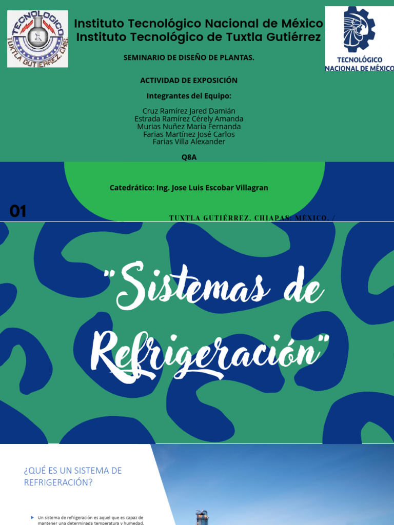 SISTEMAS DE REFIRGERACIÓN final | PDF | Refrigeración | Refrigerante