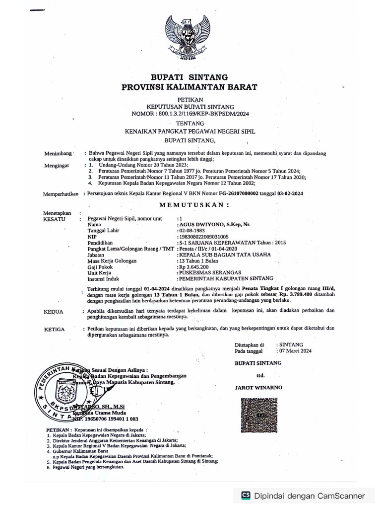 SK Iiid Pak Agus | PDF