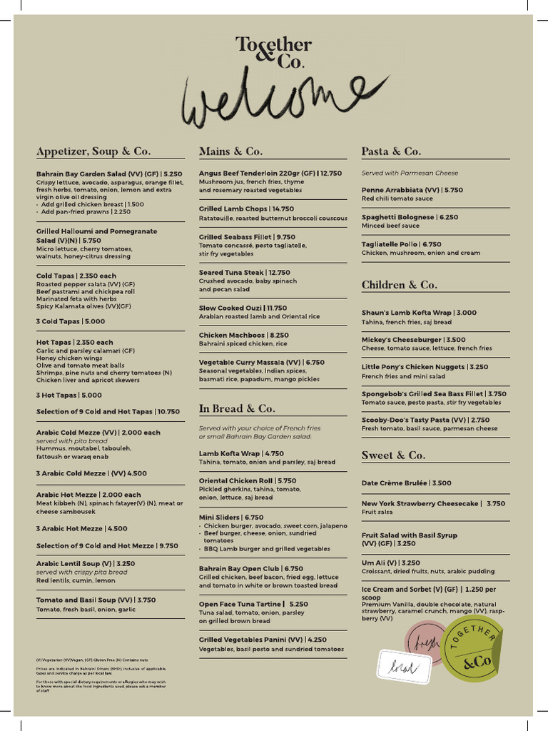 Together & Co Food | PDF