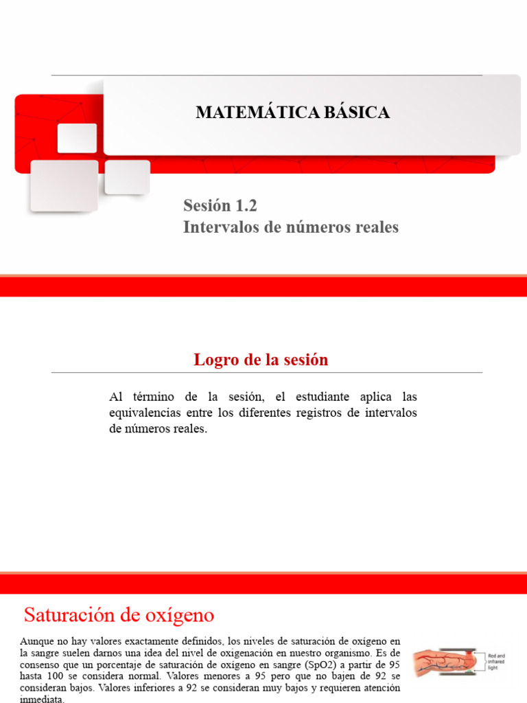 1.intervalos de Numeros Reales | PDF | Matemáticas