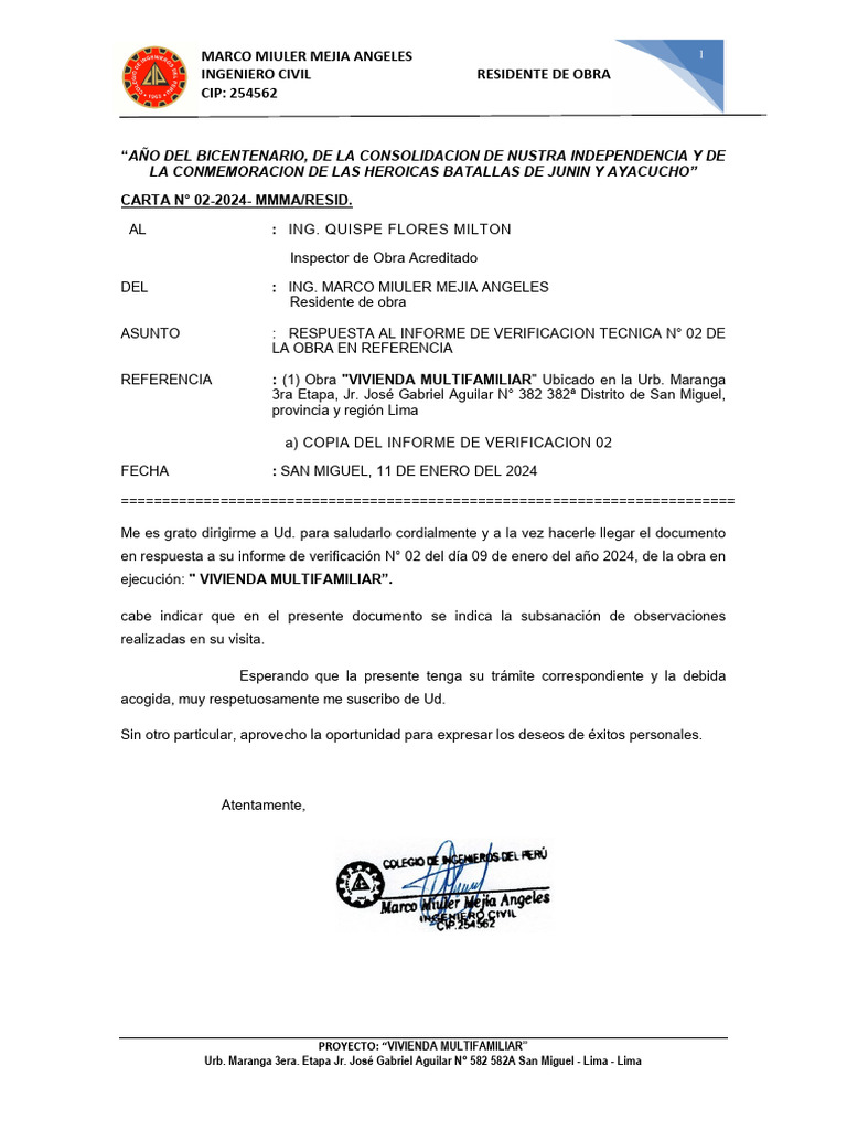 CARTA 02 | PDF