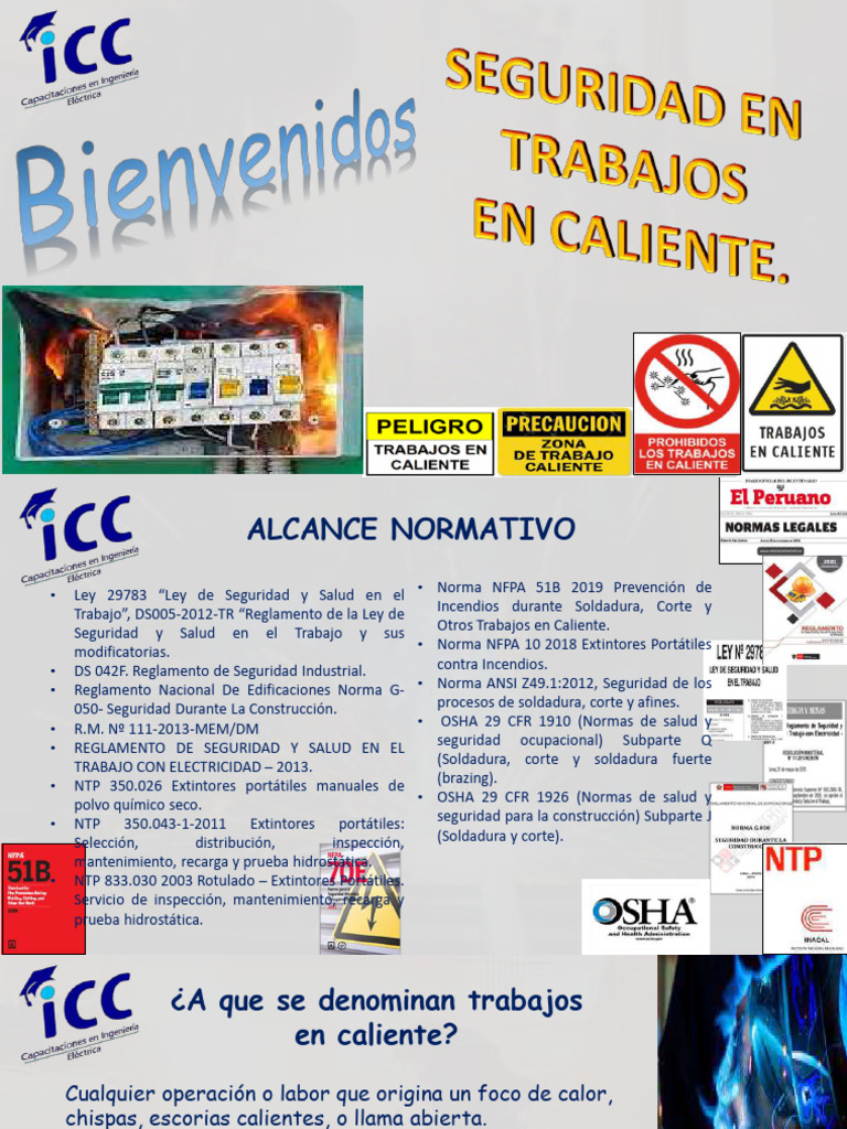 Capacitación Trabajos en Caliente | PDF | Atmósfera | Radiación
