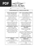 Cronograma Da Festa Junina | PDF