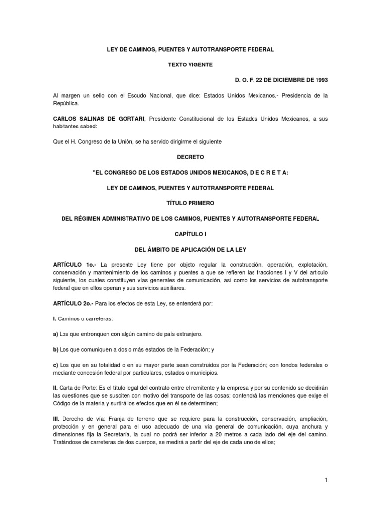 L16 | PDF | Concesión (contrato) | México