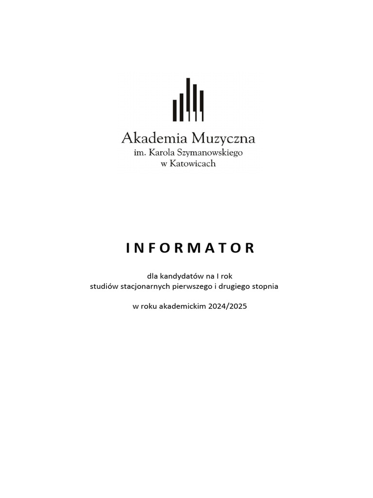 Informator 2024_2025 | PDF