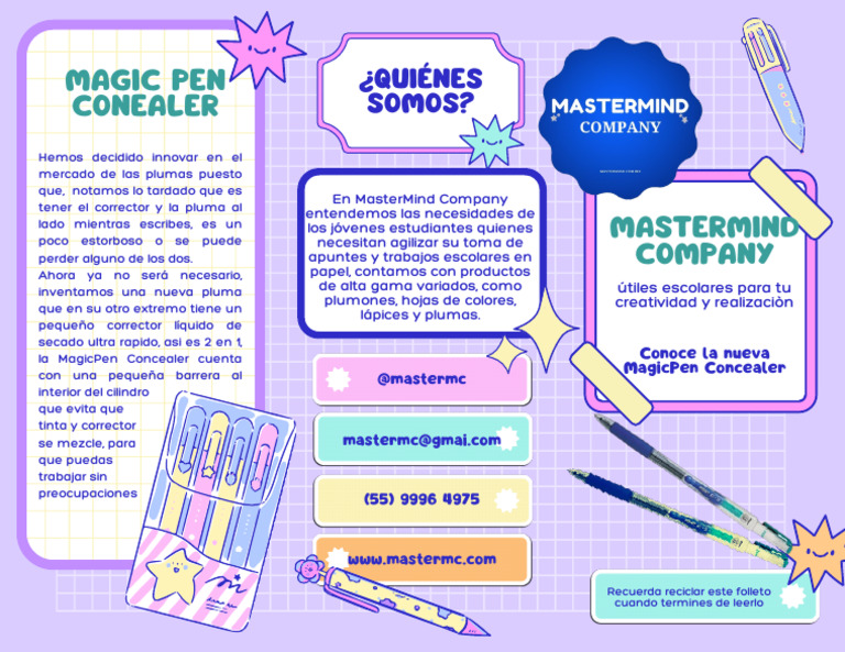 Folleto de Mastermind C | PDF