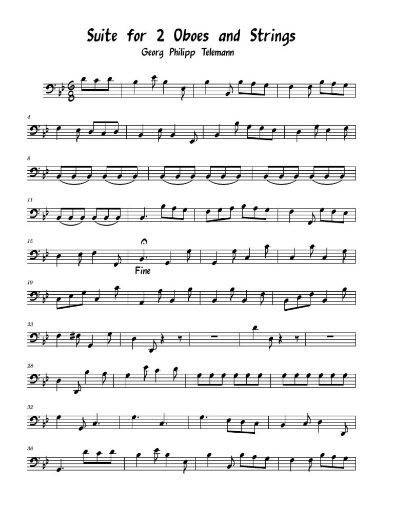 Suite For 2 Oboes and Strings 1mov | PDF | Ouverture (échecs) | Échecs