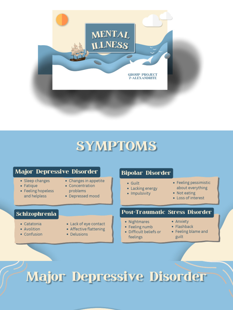 Mental Illness group project | PDF | Mental Disorder | Depression (Mood)